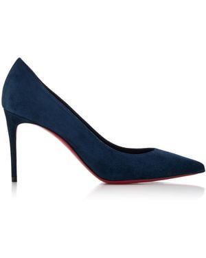 Christian Louboutin Kate Max 100mm Veau Velours Pumps in Christian Louboutin Kate Max 100mm Veau Velours Pumps in