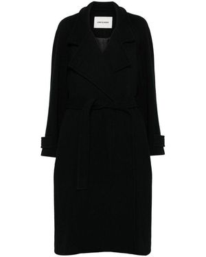 Black Low Classic Coats for Women | Lyst