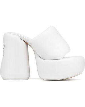 White Naked Wolfe Heels for Women | Lyst