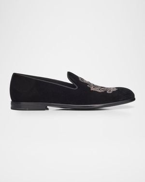 Embroidered Slippers for Men - Up to 40% off | Lyst