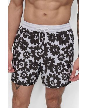 Black DKNY Beachwear and Swimwear for Men | Lyst