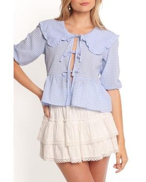 Petal & Pup Gingham Tops for Women | Lyst
