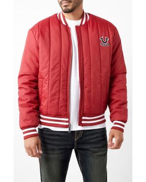 Red True Religion Jackets for Men | Lyst
