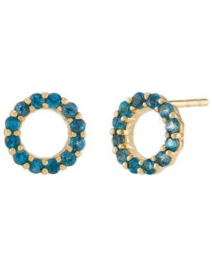 Blue Frankie & Zoe Earrings and ear cuffs for Women | Lyst