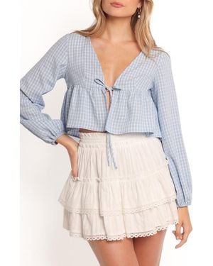 Petal & Pup Gingham Tops for Women | Lyst