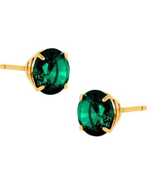 Green Frankie & Zoe Earrings and ear cuffs for Women | Lyst