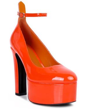 Burnt Orange Pump shoes for Women | Lyst