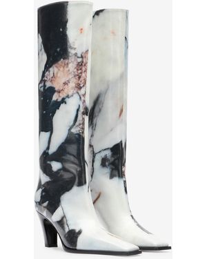 Roberto Cavalli Knee High Boots for Women | Lyst
