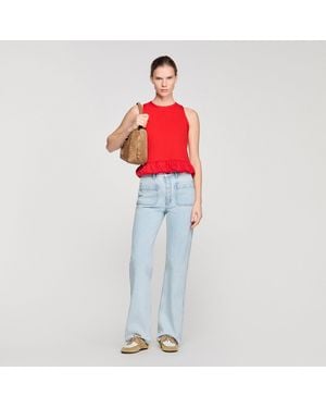 Red Sandro Jeans for Women | Lyst UK