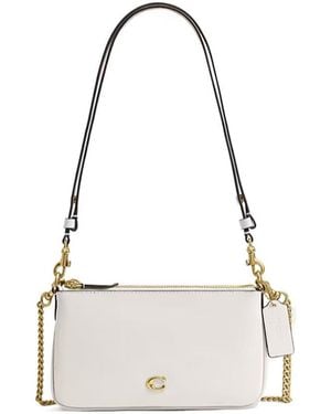 White COACH Shoulder bags for Women | Lyst