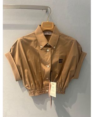 Miu Miu Tops for Women | Online Sale up to 40% off | Lyst Miu Miu Tops for Women | Online Sale up to 40% off | Lyst