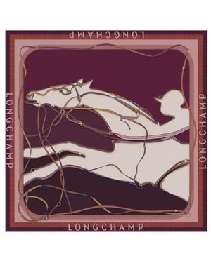 Purple Longchamp Scarves and mufflers for Women | Lyst UK