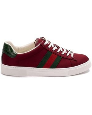Red Gucci Sneakers for Men | Lyst