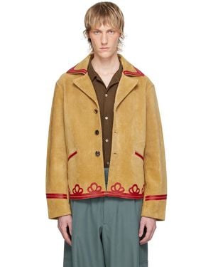 Men's Bode Leather jackets from $1,850 | Lyst