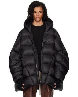 Rick Owens X Champion Jumbo Jason Hooded Jacket in Gray for Rick Owens X Champion Jumbo Jason Hooded Jacket in Gray for