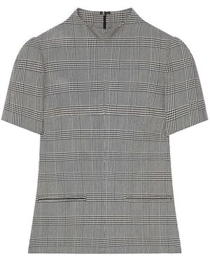 Courreges Tweed Tops for Women | Lyst