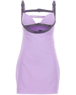 Purple Versace Dresses for Women | Lyst