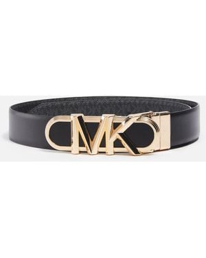 Black michael kors belt womens store