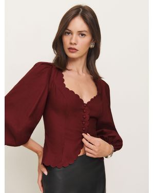 Reformation Sweetheart Tops for Women | Lyst