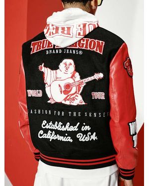 True Religion Varsity Jackets for Men | Lyst