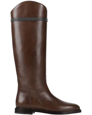 Brunello Cucinelli Knee-high boots for Women | Online Sale Brunello Cucinelli Knee-high boots for Women | Online Sale