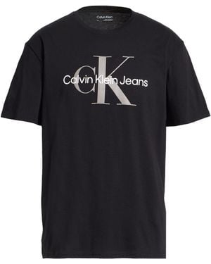 Black Calvin Klein T-shirts for Men | Lyst