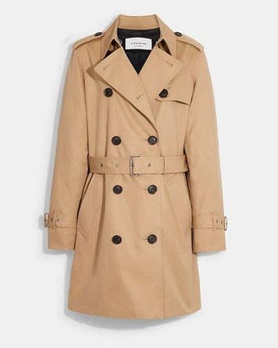 COACH Trench coats for Women | Online Sale up to 55% off | Lyst UK