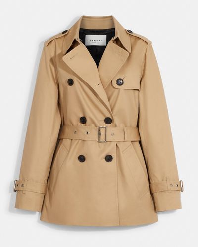 COACH Raincoats and trench coats for Women | Online Sale up to 57% off ...