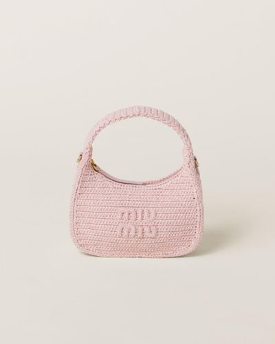 Pink Miu Miu Hobo bags and purses for Women | Lyst
