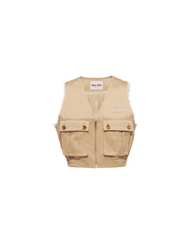Women's Miu Miu Waistcoats and gilets from $1,406 | Lyst