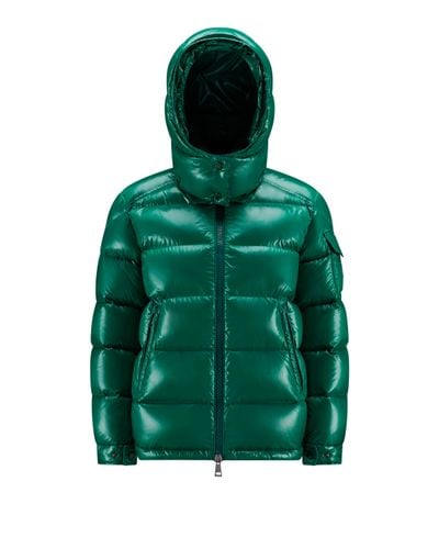 Green Moncler Jackets for Women | Lyst