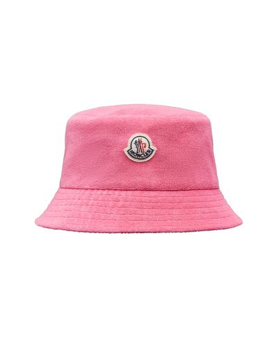Pink Moncler Hats for Women | Lyst