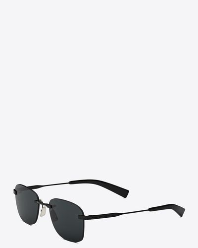 White Saint Laurent Sunglasses for Women | Lyst