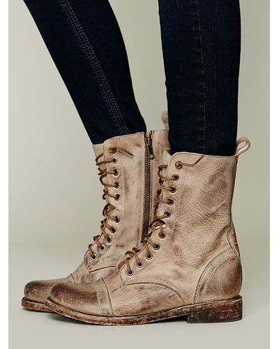 Freebird by Steven Fletch Lace Up Boot in Natural (Brown) - Lyst