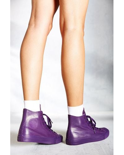 Converse Chuck Taylor All Star Berry Rubber High-Top Women'S Sneaker in ...