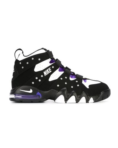 Nike Air Max Hi Top Sneakers In Black Lyst