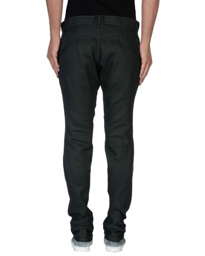 DEVOA Casual Trouser in Dark Green (Green) for Men - Lyst
