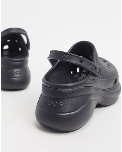 Crocs™ Bae Platform Clogs in Black for Men - Lyst