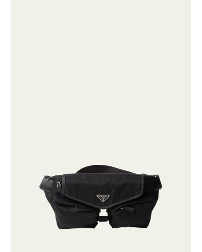 Black Prada Belt Bags and Fanny Packs for Men | Lyst