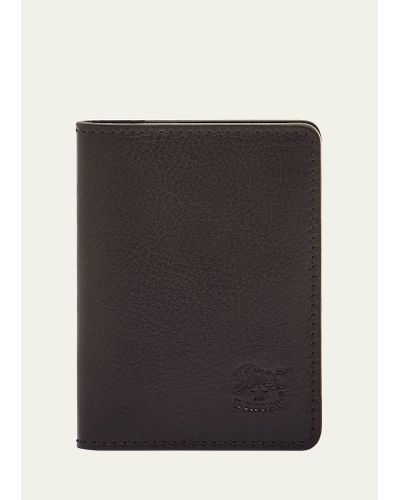 Black Il Bisonte Wallets and cardholders for Men | Lyst