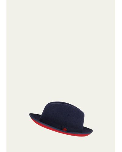 Blue Keith James Hats for Men | Lyst