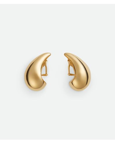 Metallic Bottega Veneta Earrings and ear cuffs for Women | Lyst