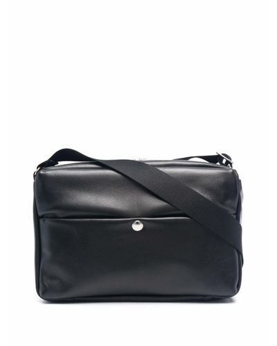 Our Legacy Wah Leather Shoulder Bag in Black for Men - Lyst