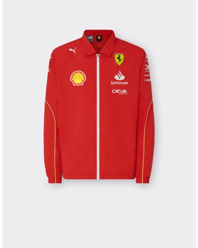 Red Ferrari Jackets for Men | Lyst