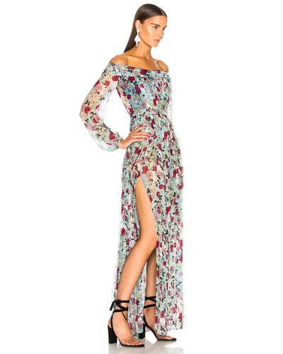 Raquel Diniz Esther Off Shoulder Maxi Dress - Lyst