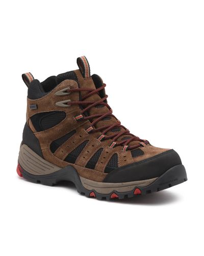 Gh Bass And Co Rubber Propel Trail Tour Hiking Boot In Chocolate Brown For Men Lyst