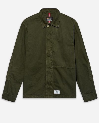 Green J.Crew Jackets for Men | Lyst