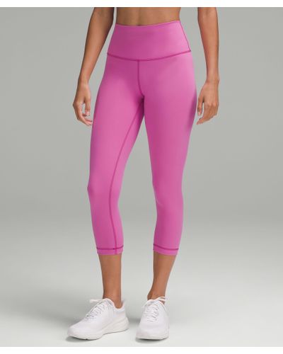 Pink lululemon Pants for Women | Lyst