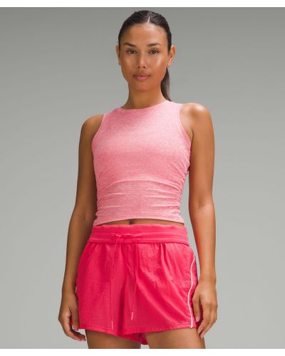 Red lululemon Tops for Women | Lyst