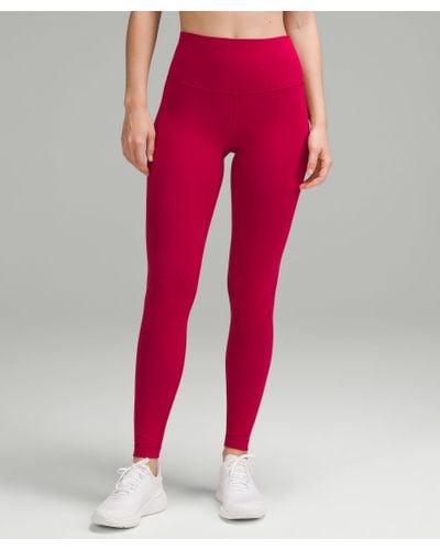 Red lululemon Pants for Women | Lyst